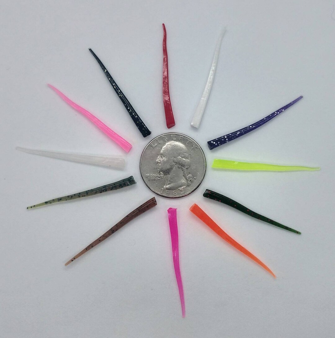 Panfish Plastics- 1.5" Slab Wedges- 8 Ct. - Etsy