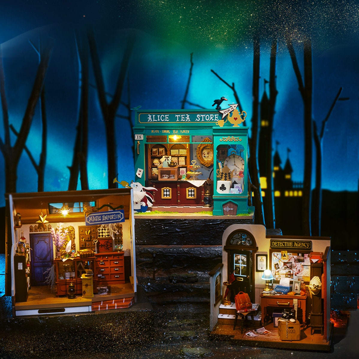 DIY Kit for Miniature Moses Detective Agency DG157 Mose's - Etsy Australia