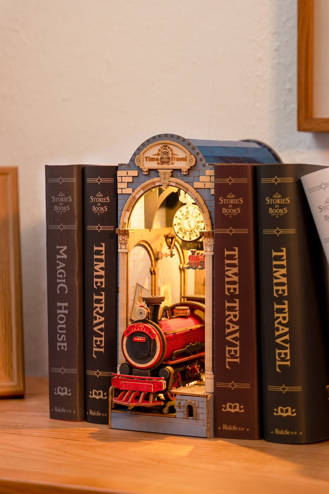 DIY Kit for Bookend Time Travel With Railway TGB04 Time Travel Creative ...