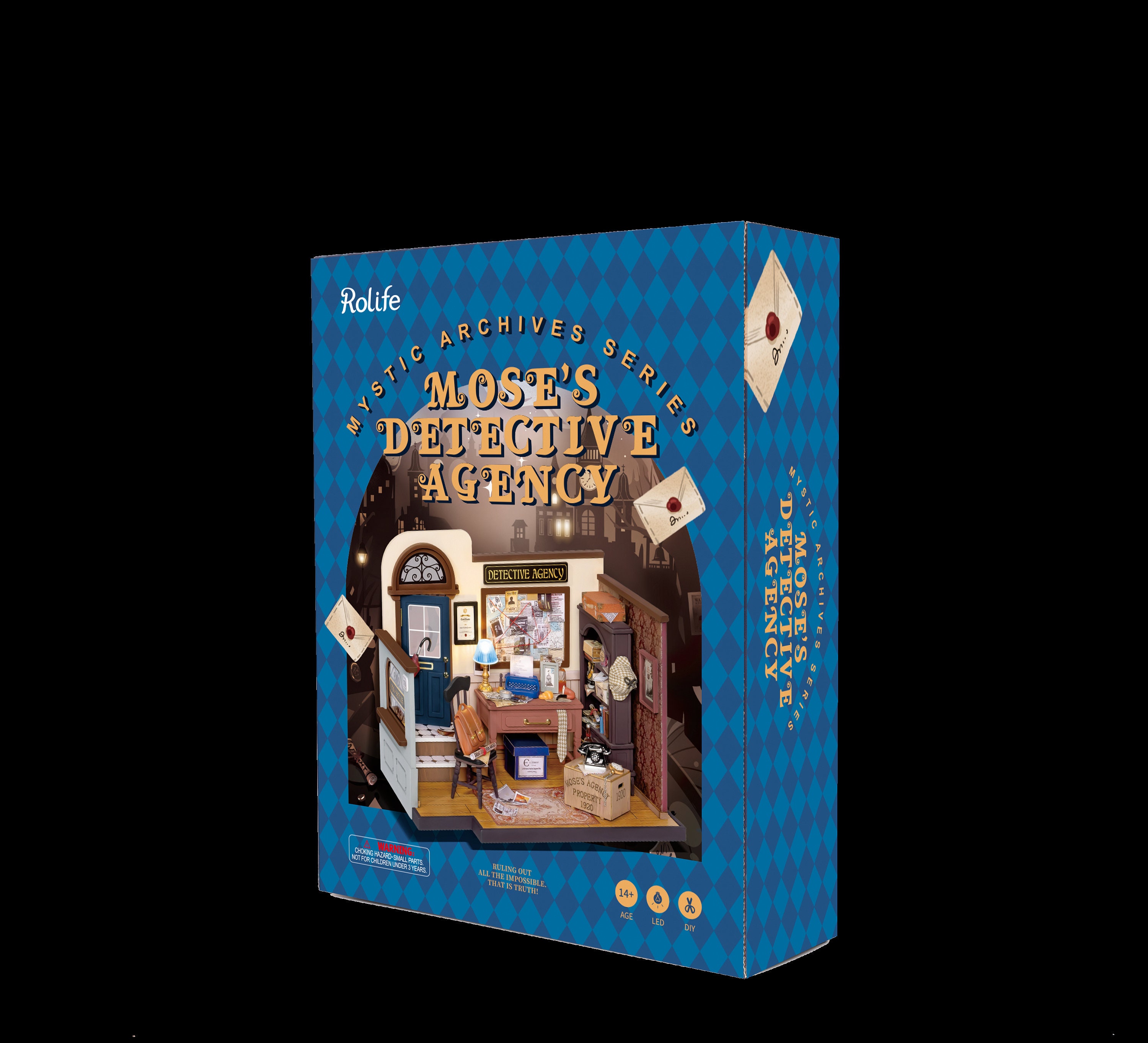 DIY Kit for Miniature Moses Detective Agency DG157 Mose's - Etsy Australia