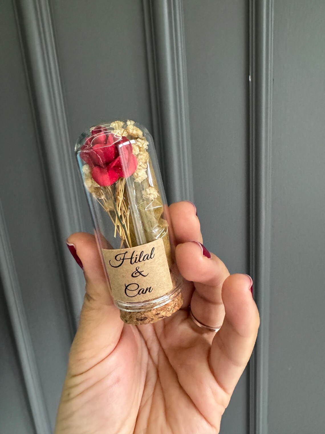 Personalized Henna Favors: Bell Jar Gift, Wedding Party Keepsake - Etsy