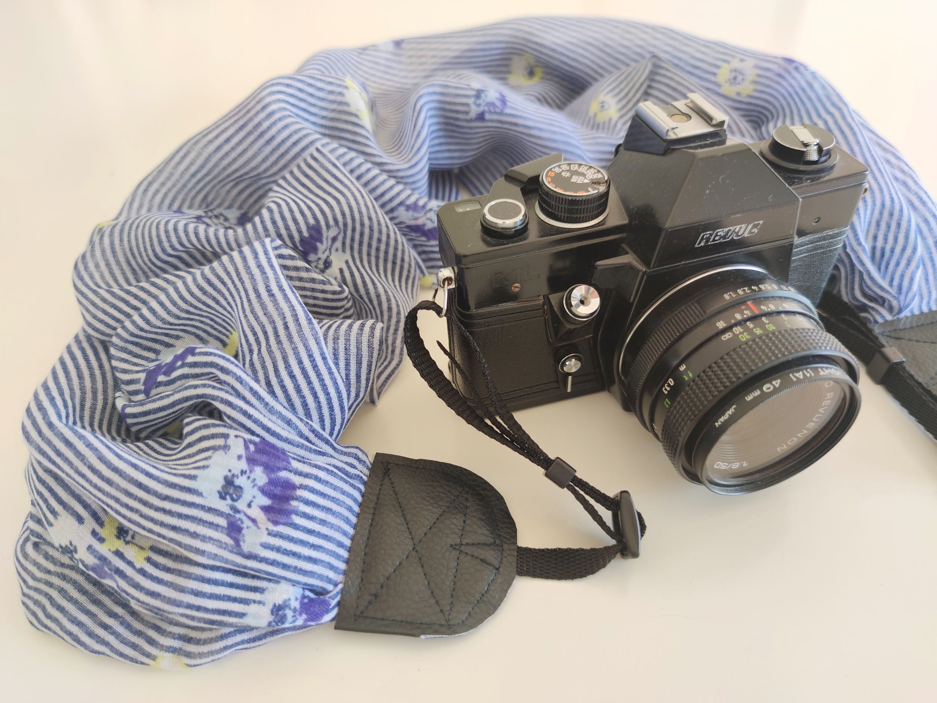 Scarf camera strap Fabric camera strap Cotton camera strap | Etsy