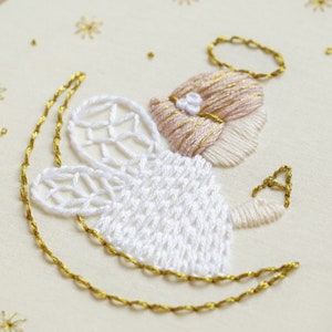 PDF Pattern+ Video Tutorial/alphabet-my Angel-hand Embroidery Pattern ...