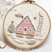Christmas Eve Embroidery Pattern: Beginner DIY Project (PDF Pattern ...