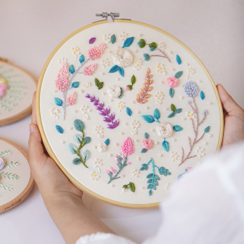 PDF Pattern Video Tutorial/signs of Spring-hand Embroidery - Etsy