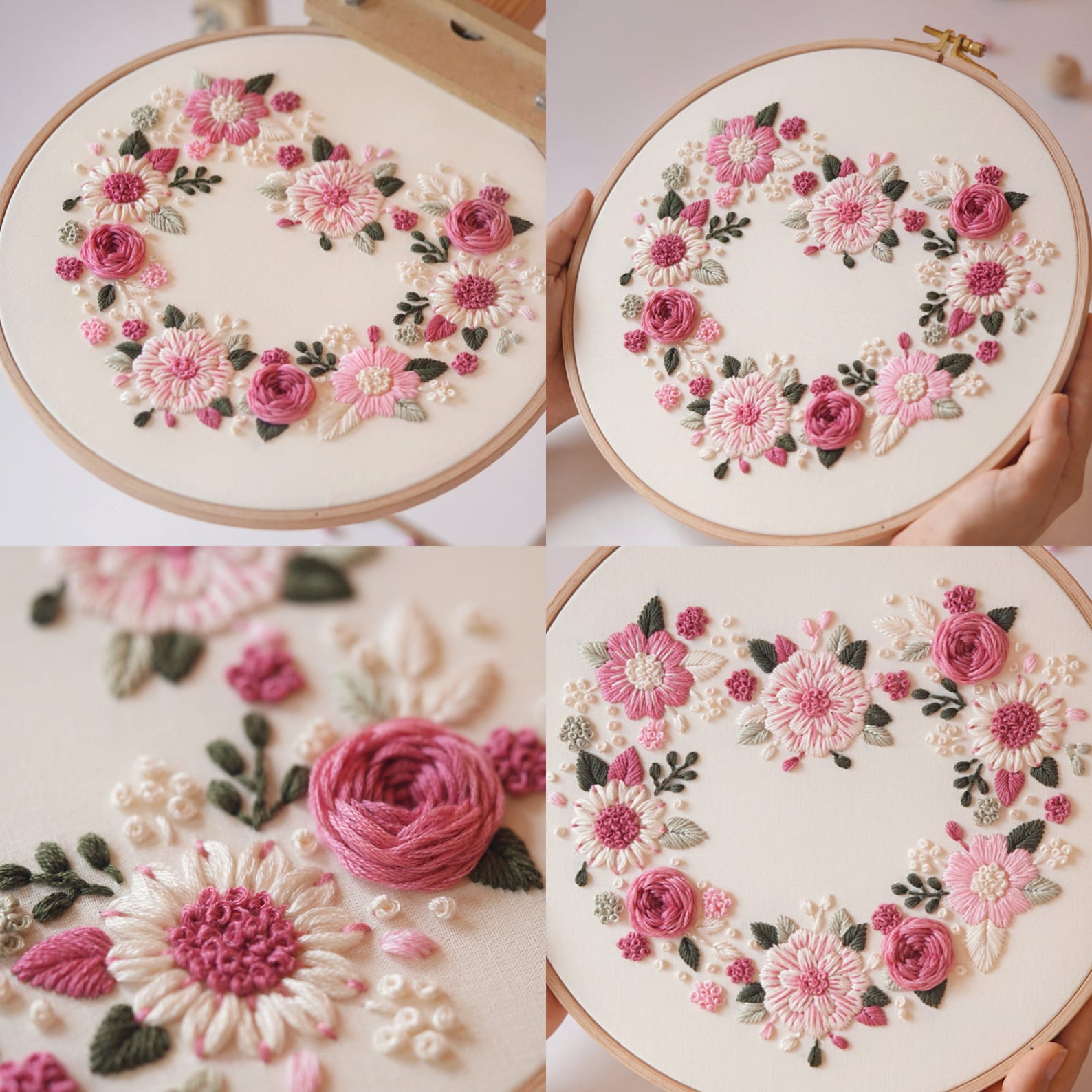 Wedding Embroidery Pattern: Kind Heart Beginner DIY Design (PDF Pattern ...