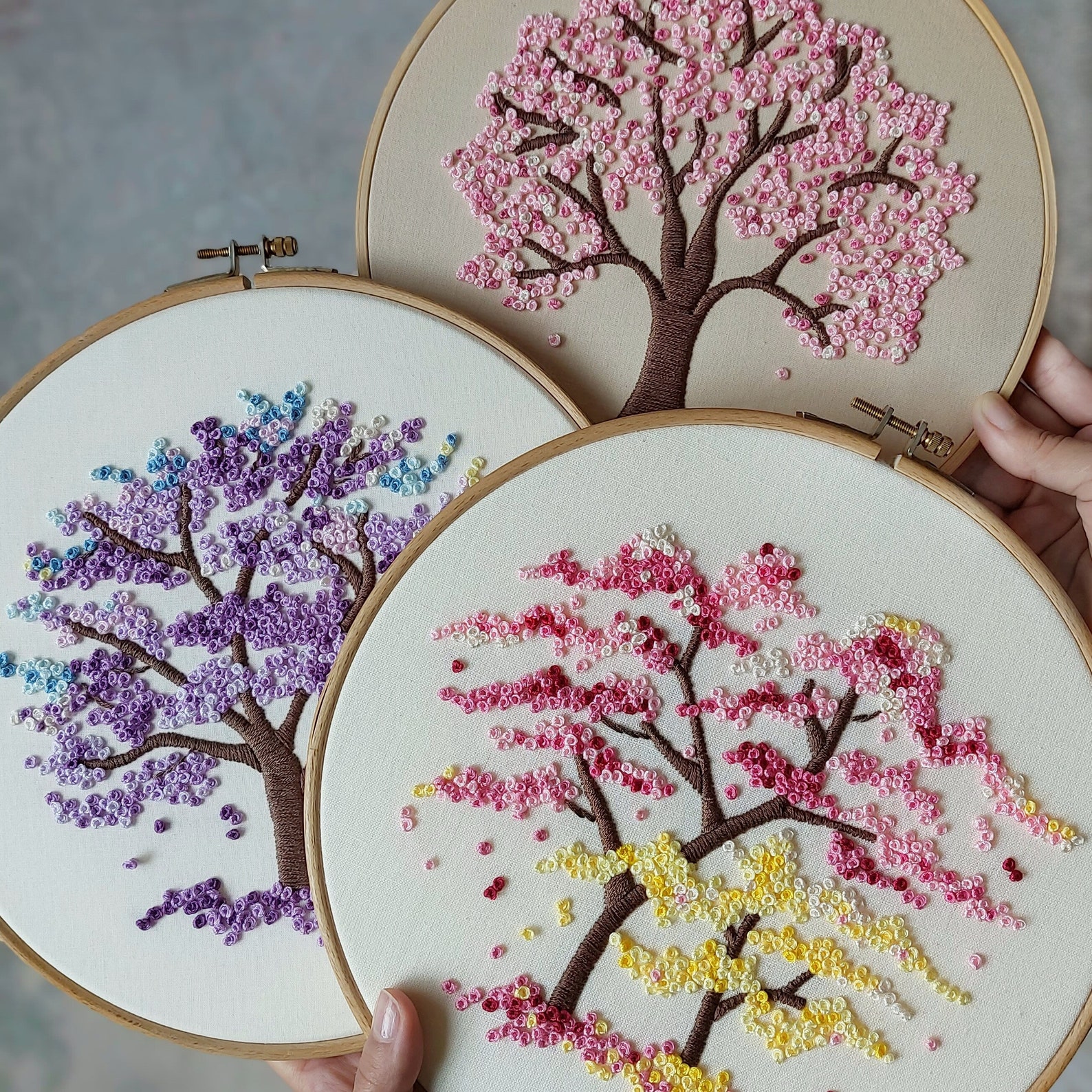 PDF Pattern Video Tutorial/together-hand Embroidery - Etsy