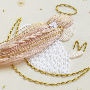 PDF Pattern+ Video Tutorial/alphabet-my Angel-hand Embroidery Pattern ...