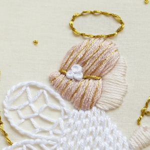 PDF Pattern+ Video Tutorial/alphabet-my Angel-hand Embroidery Pattern ...