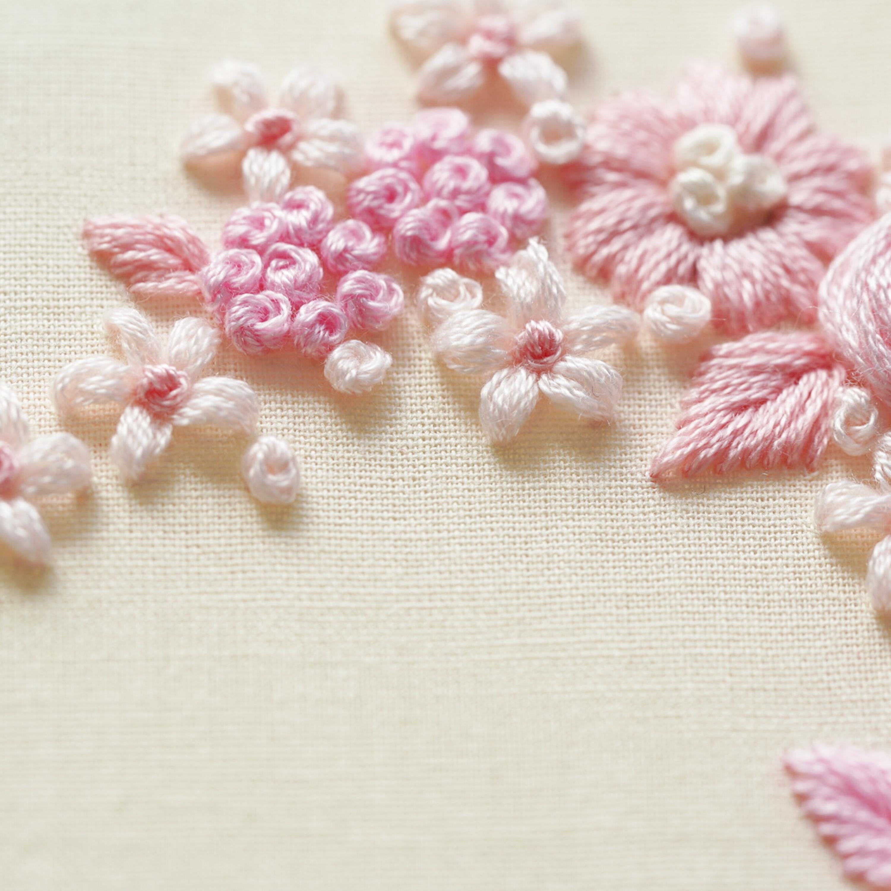 Blossoming Heart Embroidery Pattern: Beginner DIY Design (PDF Pattern ...