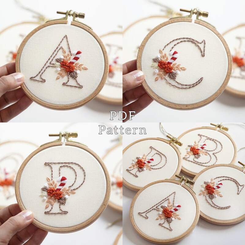 Hand Embroidery Letters - Etsy