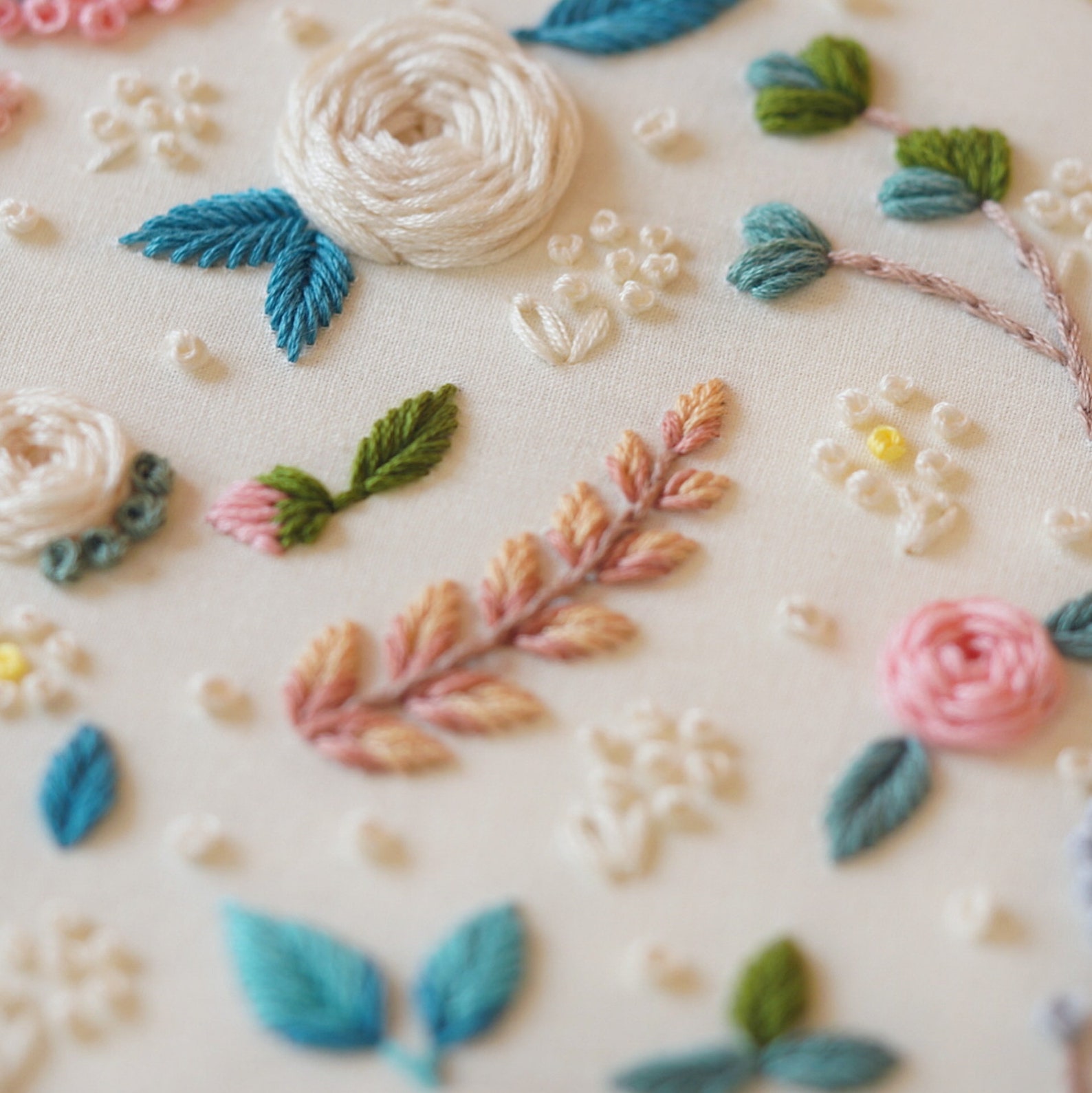 PDF Pattern Video Tutorial/signs of Spring-hand Embroidery - Etsy