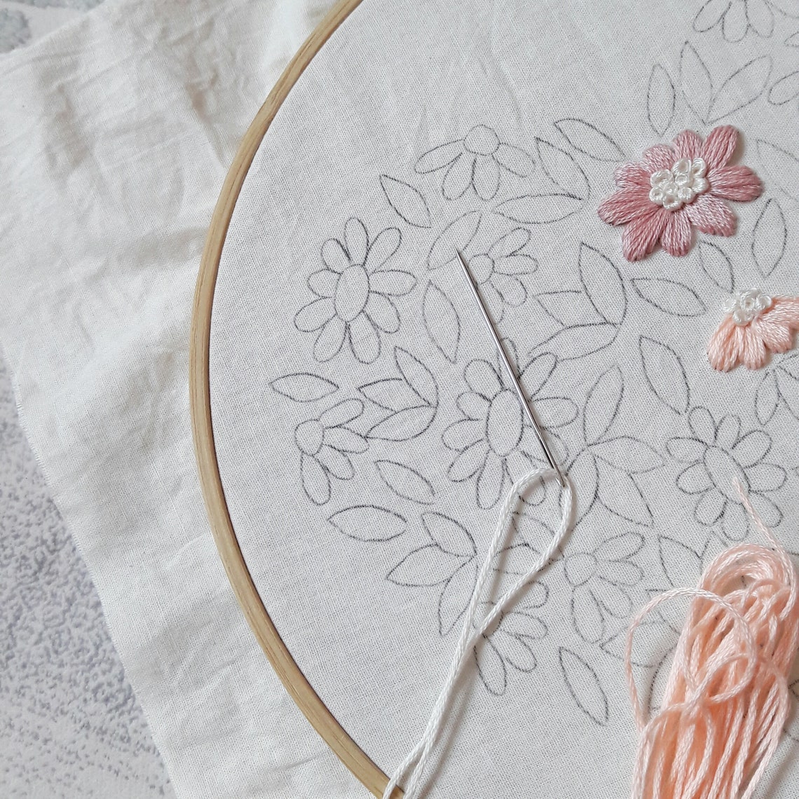 PDF Pattern Video Tutorial/hope-hand Embroidery - Etsy