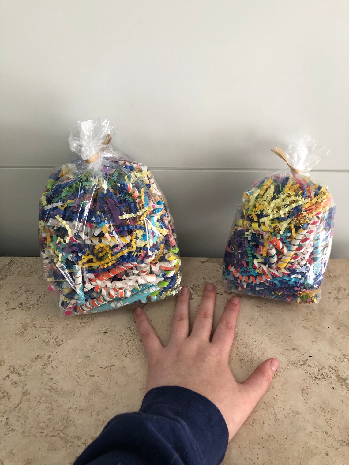 Paper Shred and Curl Cut Straw Mix Toy for Parrots | Etsy