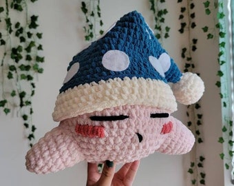 Kirby Sleeping Plush - Etsy