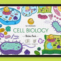 Animal Cell SVG and PDF Printable- a Homeschool or Classroom Science ...