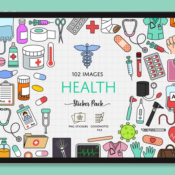 Medical Stickers Notes - Etsy