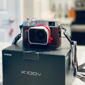 Fujifilm X100V & X100VI Leica Style Manual Focus Ring Tab 3D Printed | Perfect Gift for ...