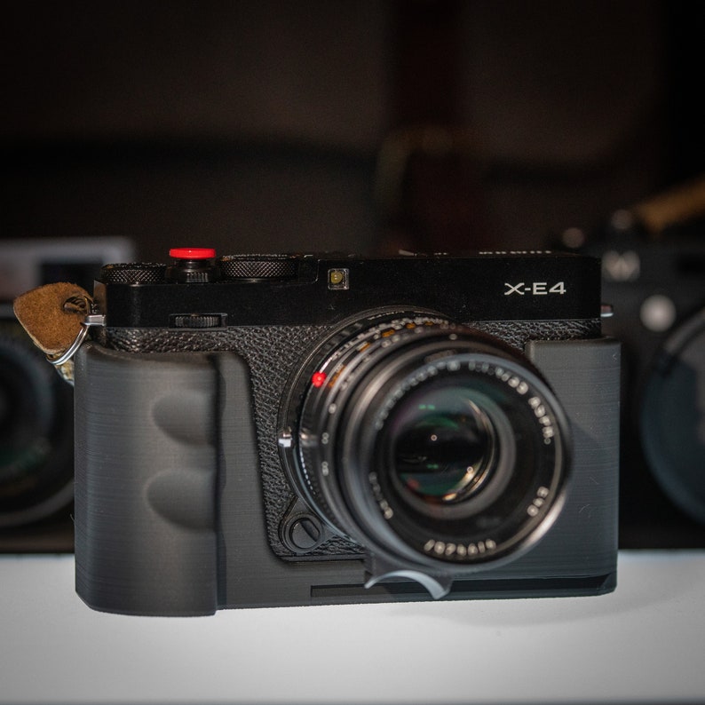 Unique Fujifilm X-E4 Grip | Full Case X-pro3 Style With Built-in Thumb ...
