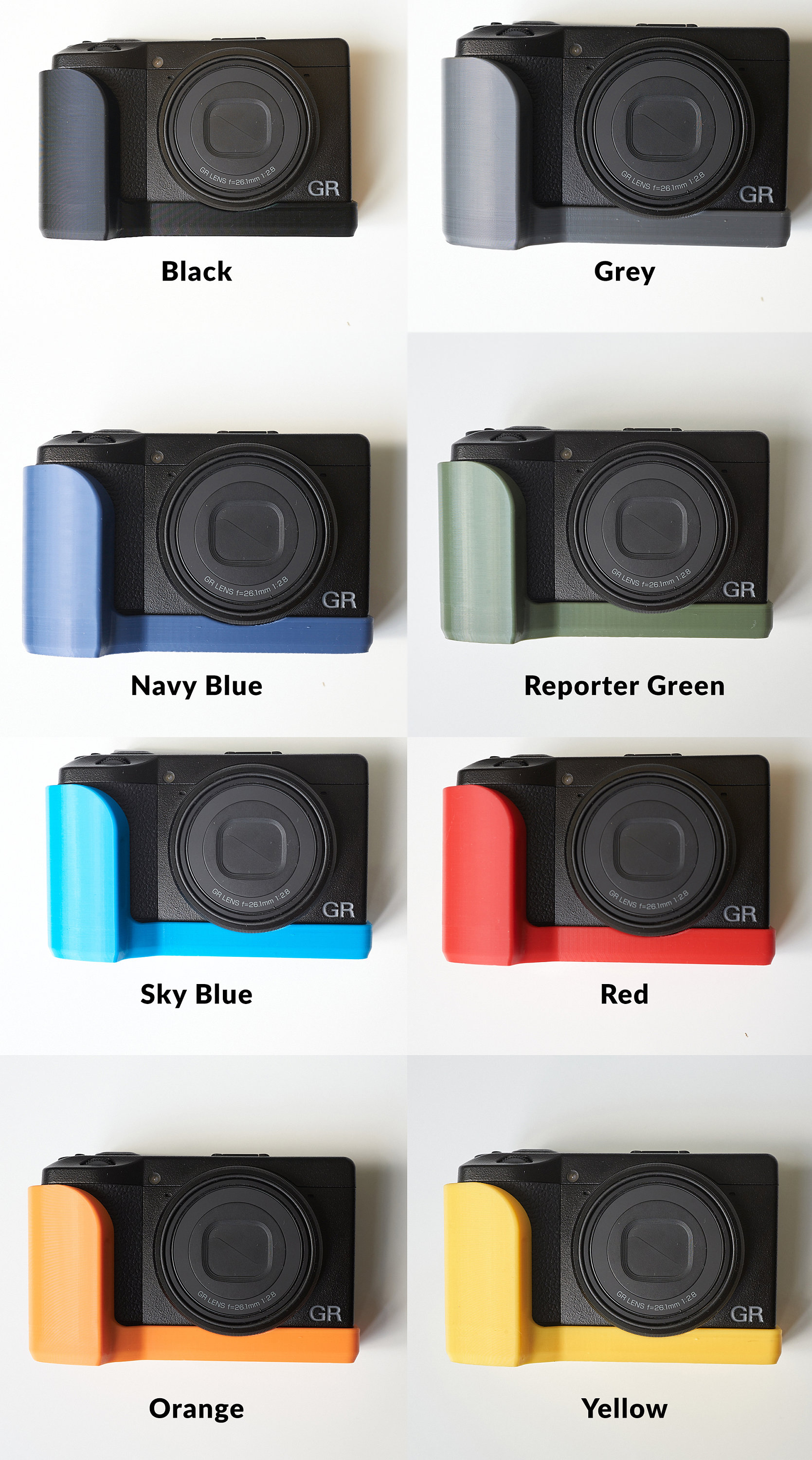 Ricoh GR III / Iiix - Dual Battery Holder With Magnetic Lock Ricoh GR III / Iiix - Dual Battery Holder With Magnetic Lock