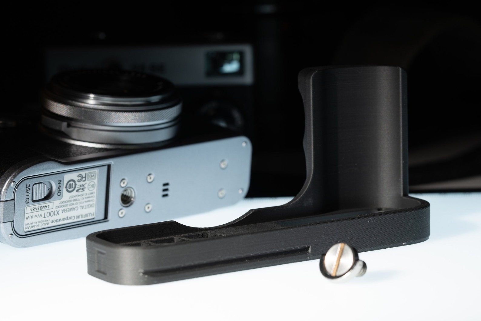 Fujifilm Fuji X100T Camera Grip With Tripod Mount | 3D Printed ...