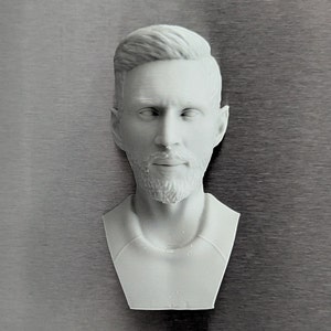 Lionel Messi Statue 3D Printed Fridge Magnet Soccer Football Fan Gift ...