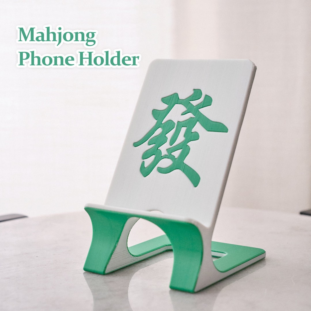 Mahjong Gift 3D Printed Phone Holder Perfect Gift for Chinese New Year ...