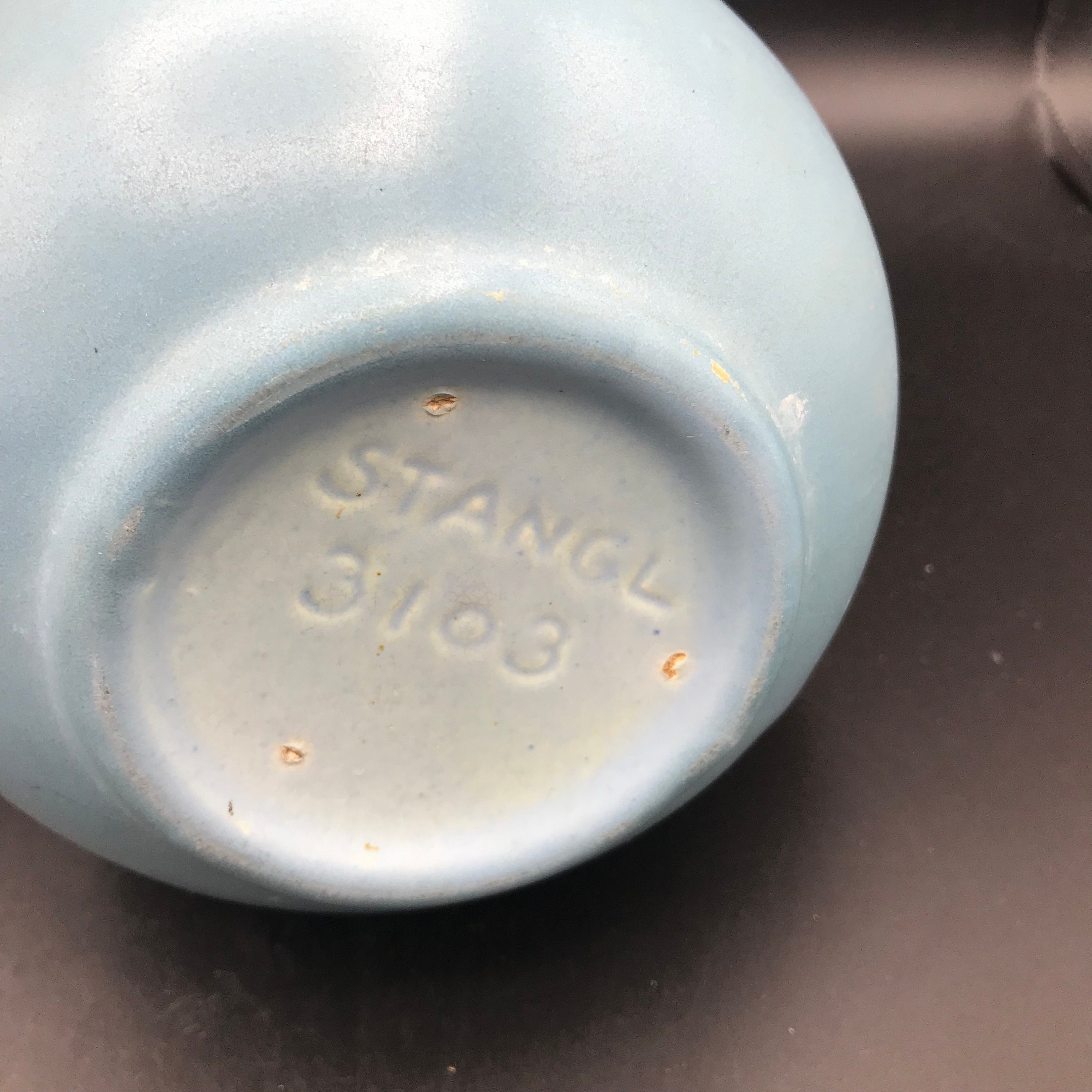 Art Deco 1940s STANGL Pottery 2-handle Vase 3103 7 1/4 - Etsy