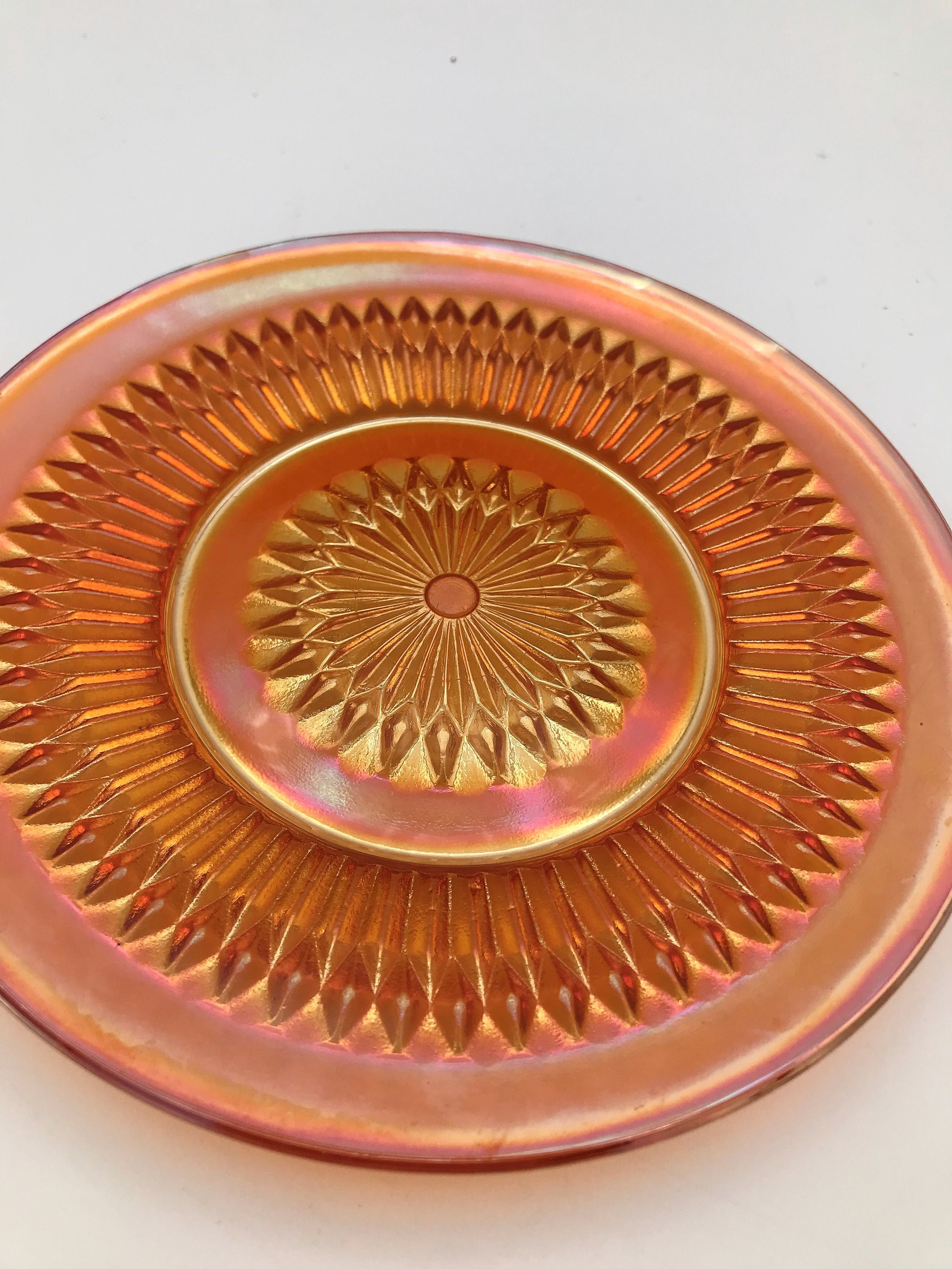 Vintage Marigold Carnival Glass Collection - Items Sold Separately - Etsy