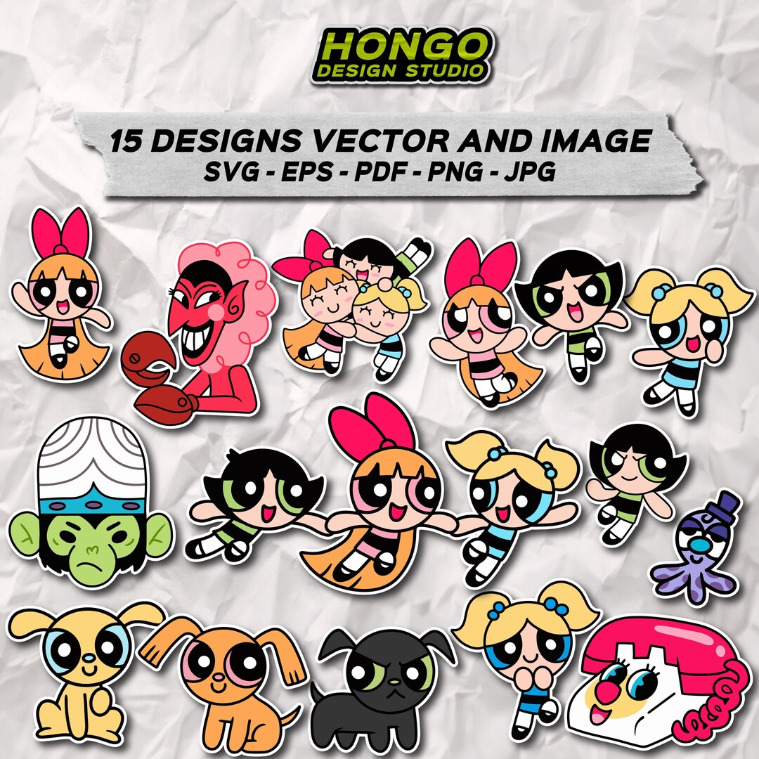15 Powerpuff Girls Svg, Powerpuff Girls, Cartoon, Bubbles Svg, Girl Svg ...