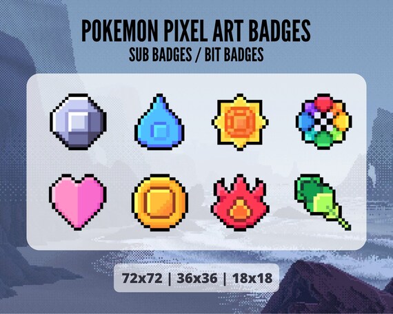 Bit Badges Kanto Sub Digital Drawing & Illustration etna.com.pe