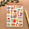 A5,A6 Cozy Bakery Memopad With a Cardboard Backing / Cute, Kawaii ...