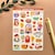 A5,A6 Cozy Bakery Memopad With a Cardboard Backing / Cute, Kawaii ...