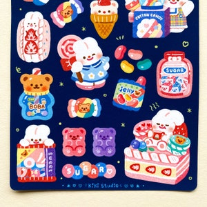 Sugar, Sugar Sticker Sheet Sticker Sheet Cute, Kawaii, Aesthetic ...