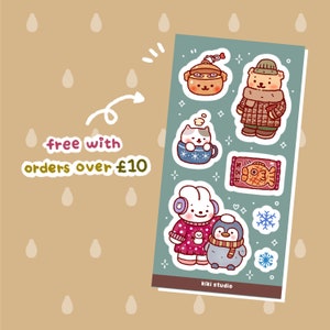 A5,A6 Cozy Bakery Memopad With a Cardboard Backing / Cute, Kawaii ...
