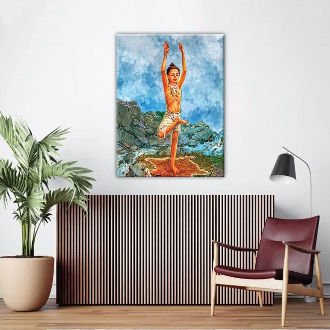 Neelkanth Varni -nilkanthh Varni Wall Art/nilkanthh Varni Wall Decor ...