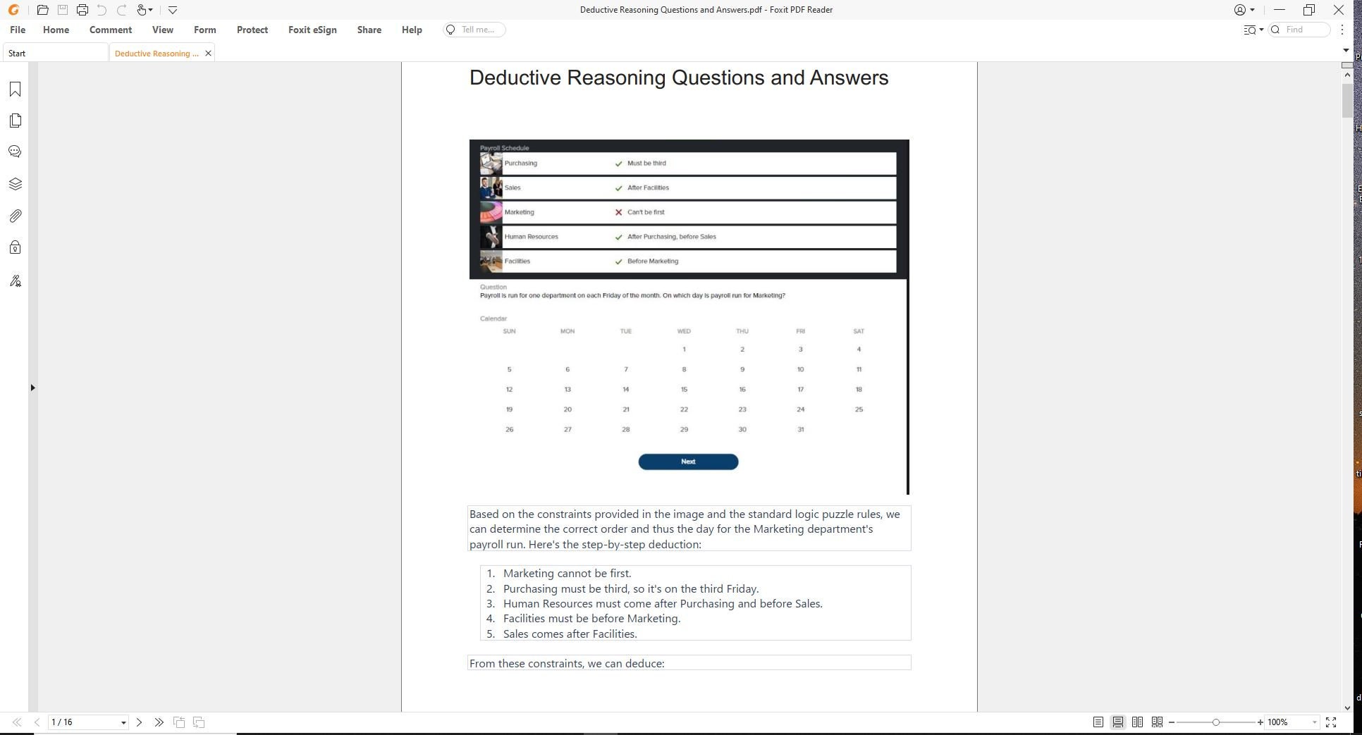 Deductive Reasoning Mastery: Comprehensive Study Guide With Detailed ...