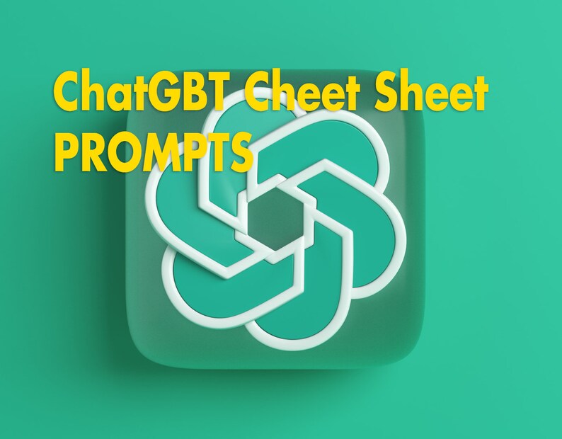 Chatgpt Cheet Sheet - Etsy