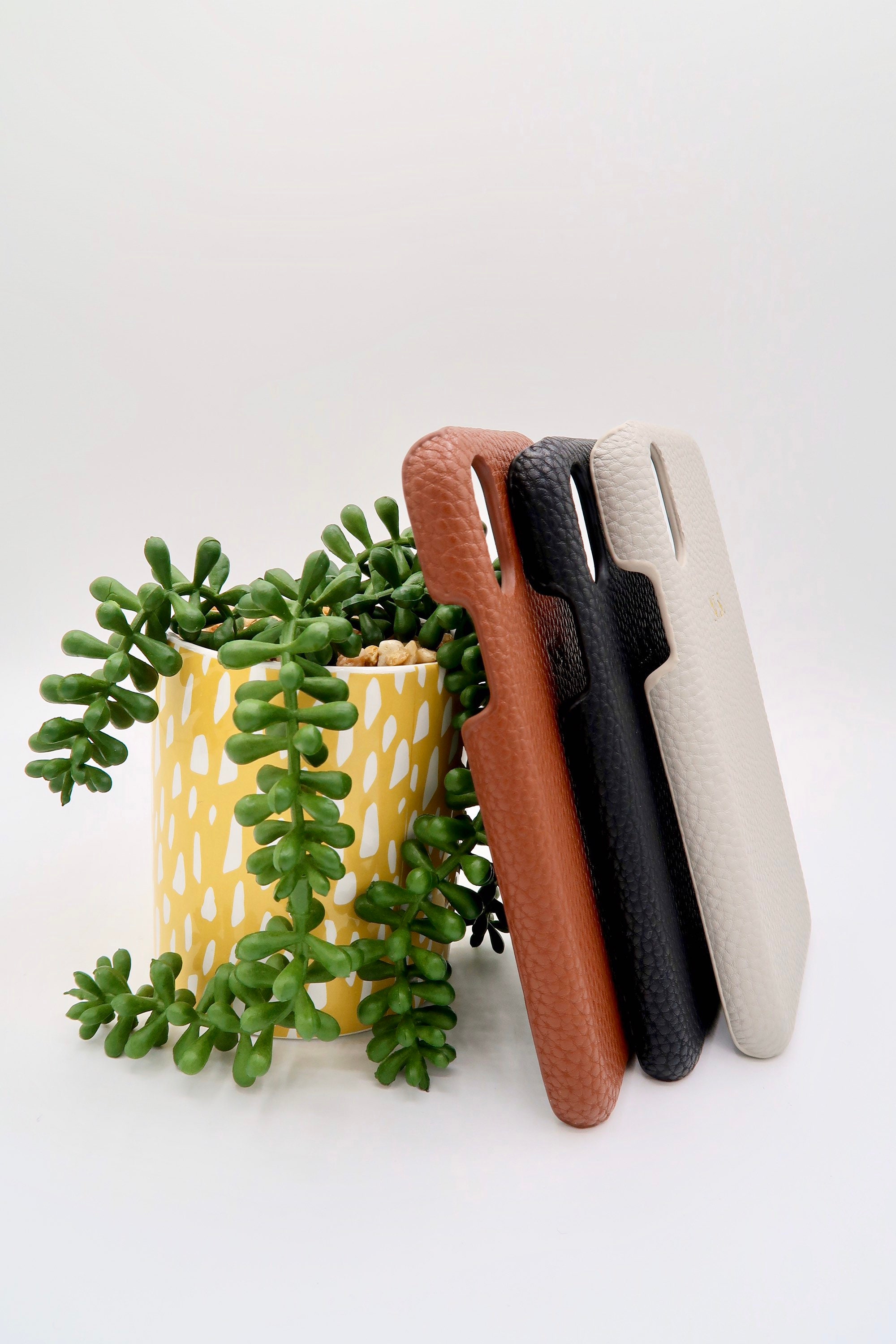 Iphone Pebble PU Leather Initials Phone Case Iphone 11/ Iphone - Etsy UK