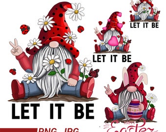 Peace Gnome Png | Etsy