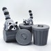Articulated Raccoon With Trash Can Trash Panda Adorable Raccoon 3d ...
