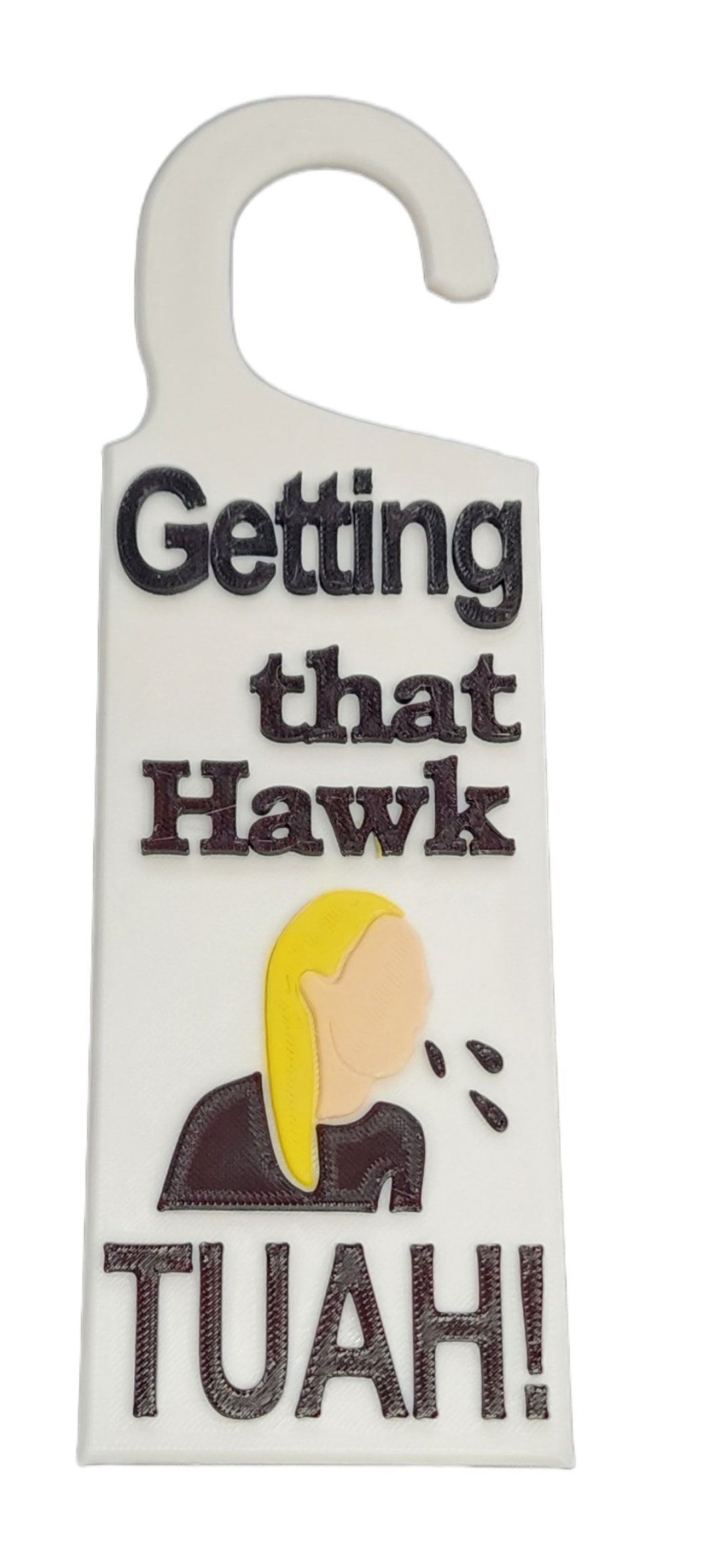 Hawk Tuah Do Not Disturb Sign - Etsy
