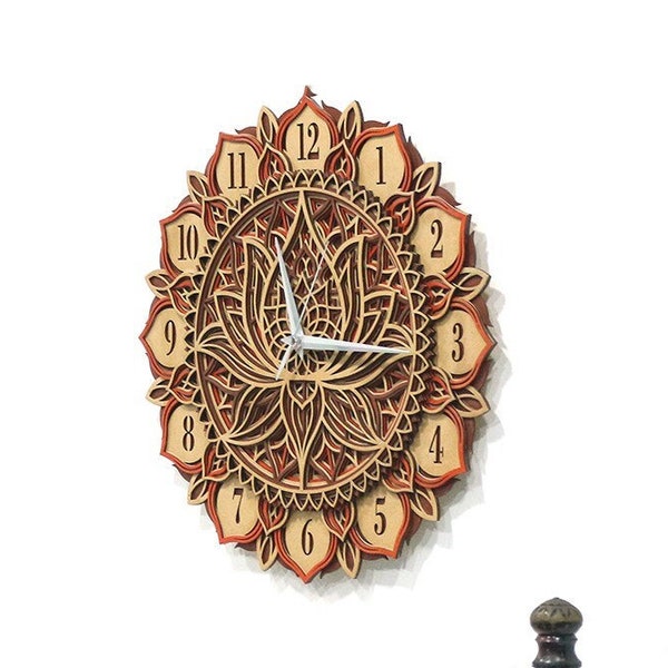 Mandala Clock - Etsy