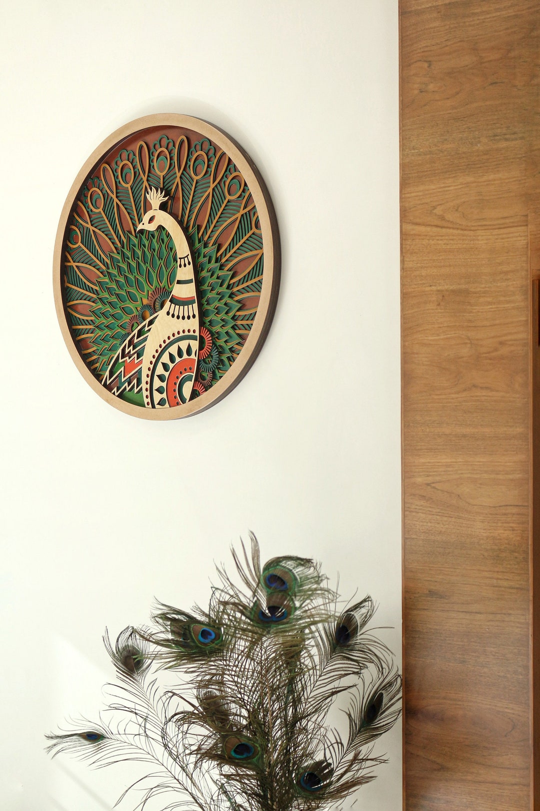 Peacock Mandala Art Nature Inspired Peacock Design Beautiful Bird ...