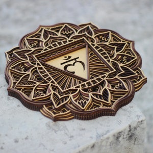 Chakra Mandala Wall Art for Living Room Housewarming Gift Spiritual Art ...