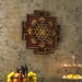 Shree Yantra Mandala Wooden Wall Art, Spiritual Home Decor - Etsy