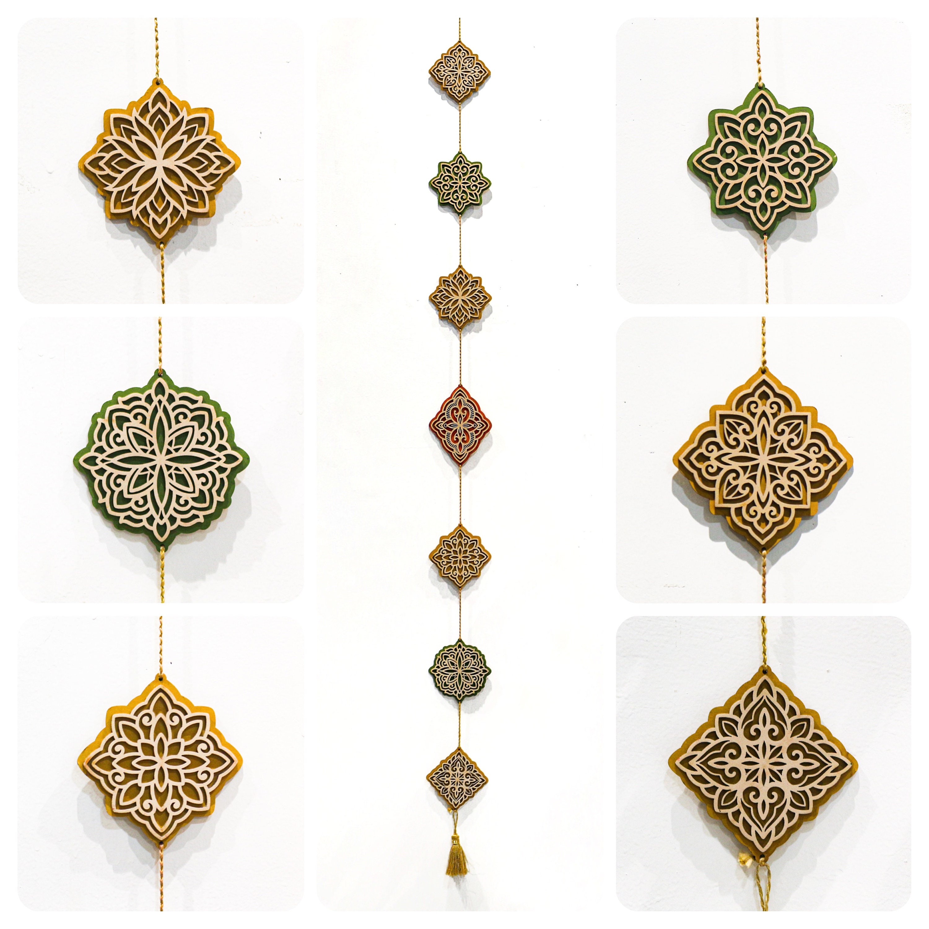 Toran Hanging Flower Toran Door Décor Mandala Wall Art Gift Wall Art ...