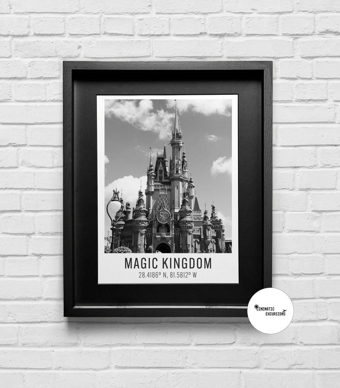 Magic Castle Poster | WDW Art | WDW Wall Art | Decor - Etsy