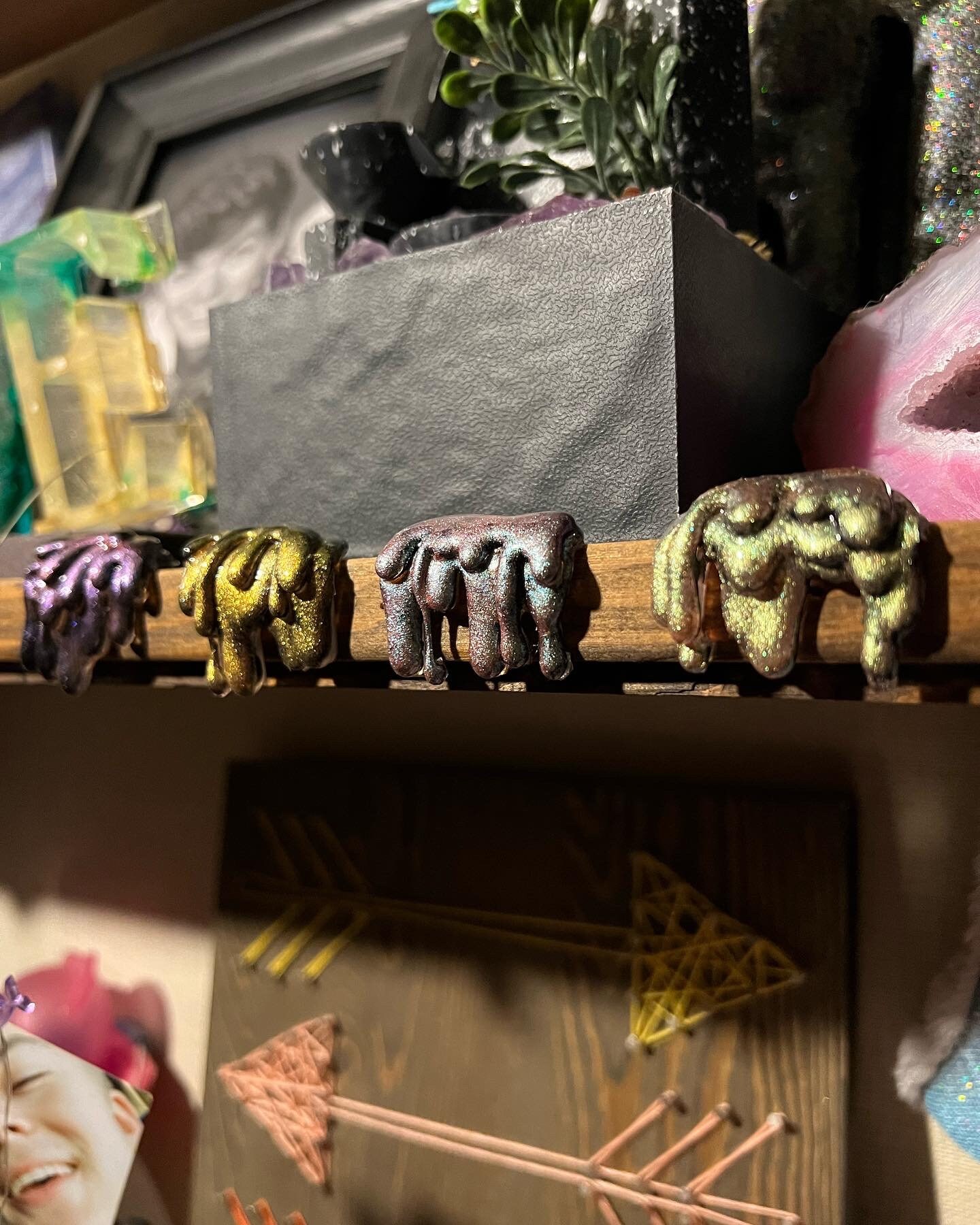 Tiny Mini Trippy Drip Sculptures - Etsy