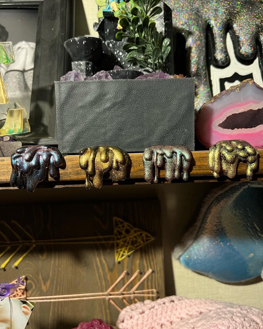 Tiny Mini Trippy Drip Sculptures - Etsy